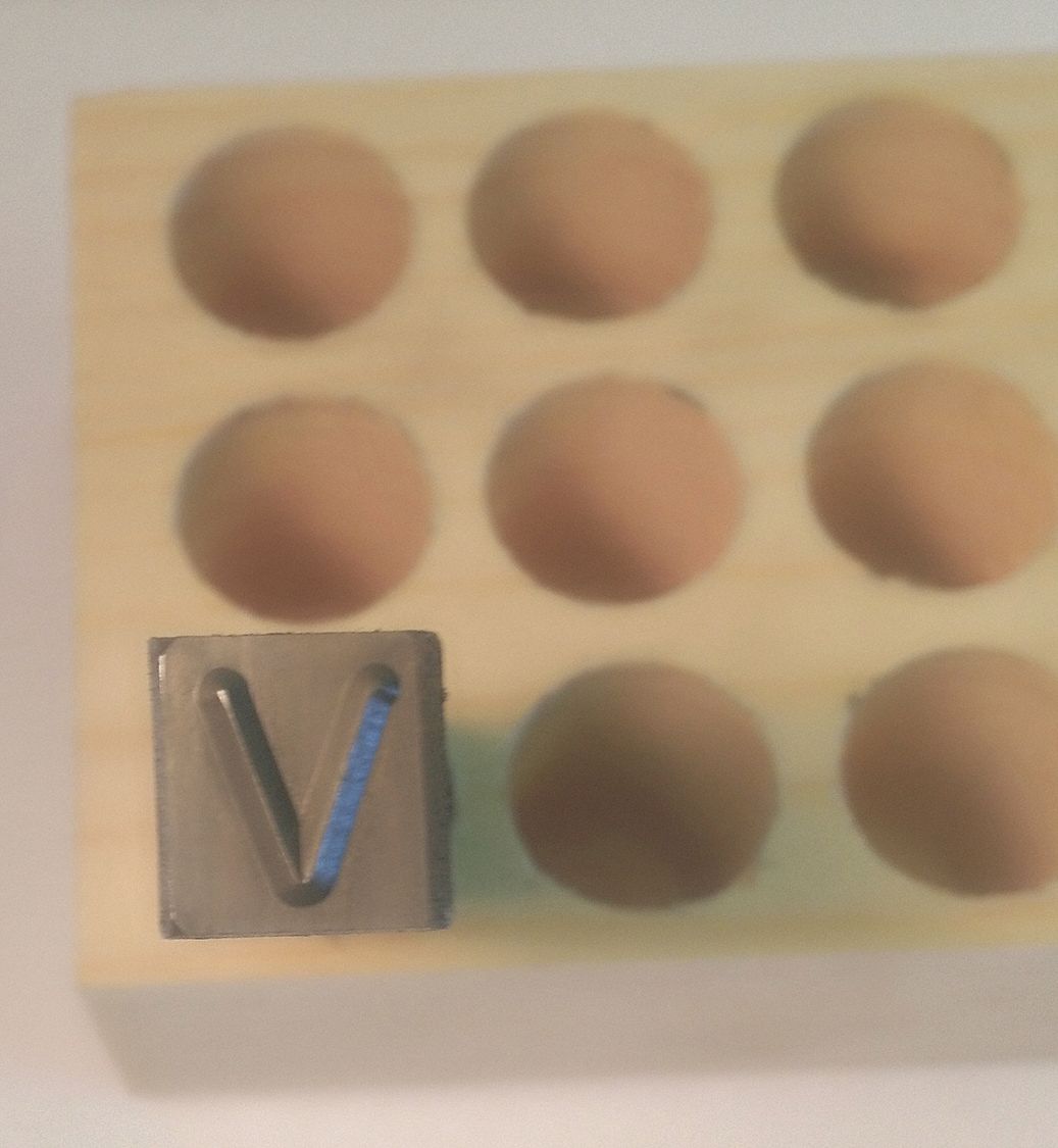 YOUNG BROS. STAMP WORKS, V, 1/8 in Character Ht, Hand Stamp - 49VX66 ...