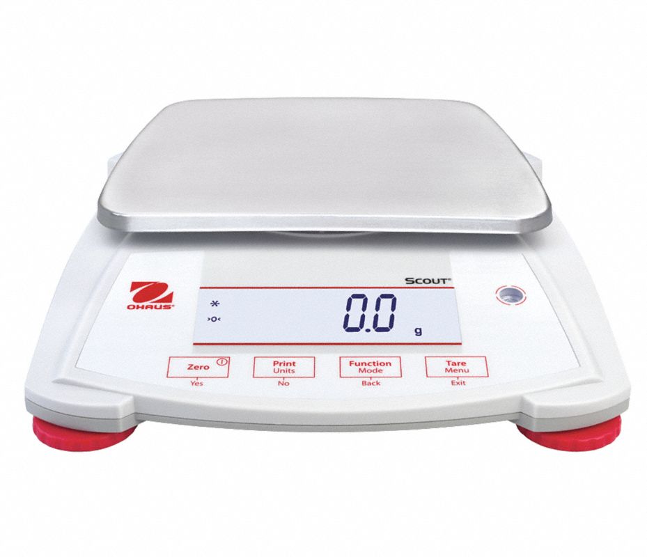 OHAUS Báscula de Precisión, Digital, 2200gr, 0.1gr, LCD, 6-7/8", 5-1/2 ...