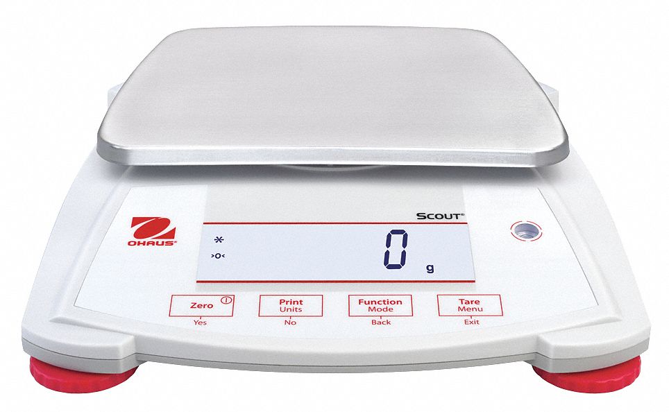 OHAUS, 8,200 g, 1 g, Compact Bench Scale - 49WA19|SPX8200 - Grainger