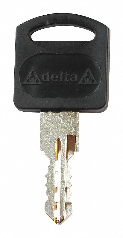 Peg Hook Lock Key, Peg Hook Lock Key - 49WA97|G KEYA OP CUT - Grainger