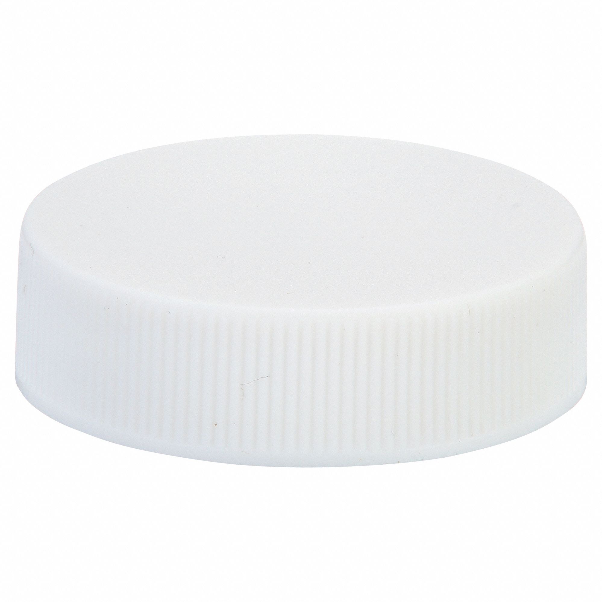 38 mm Dia, White, Cap - 49WE14|239213 - Grainger