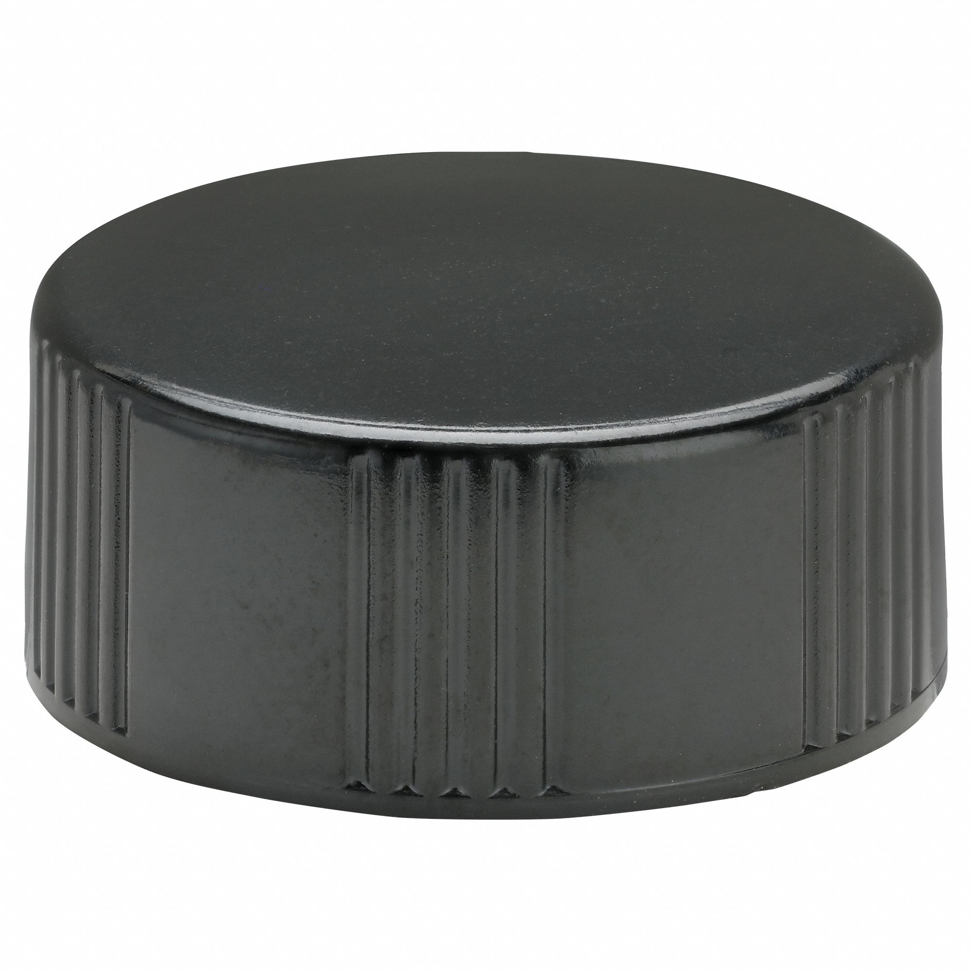 24 mm Dia, Black, Cap - 49WG24|W239300 - Grainger