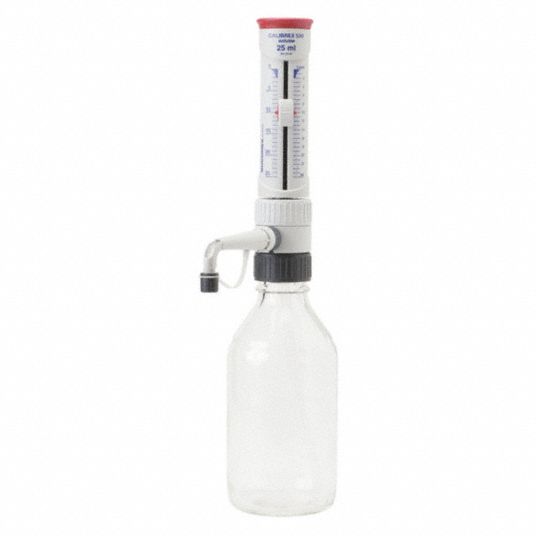 WHEATON, 25 mL Capacity - mL, 1 mL Graduation Increments - mL, Glass ...