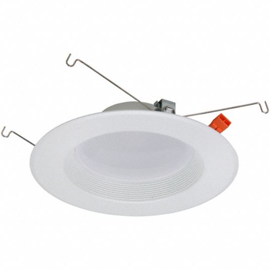 6 in Dia, 880 lm, LED Can Light Retrofit Kit - 49WJ33|49WJ33 - Grainger