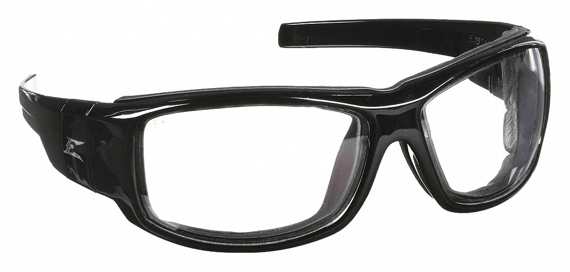EDGE EYEWEAR, Clear Lens Color, Full-Frame, Safety Glasses - 49WJ38 ...
