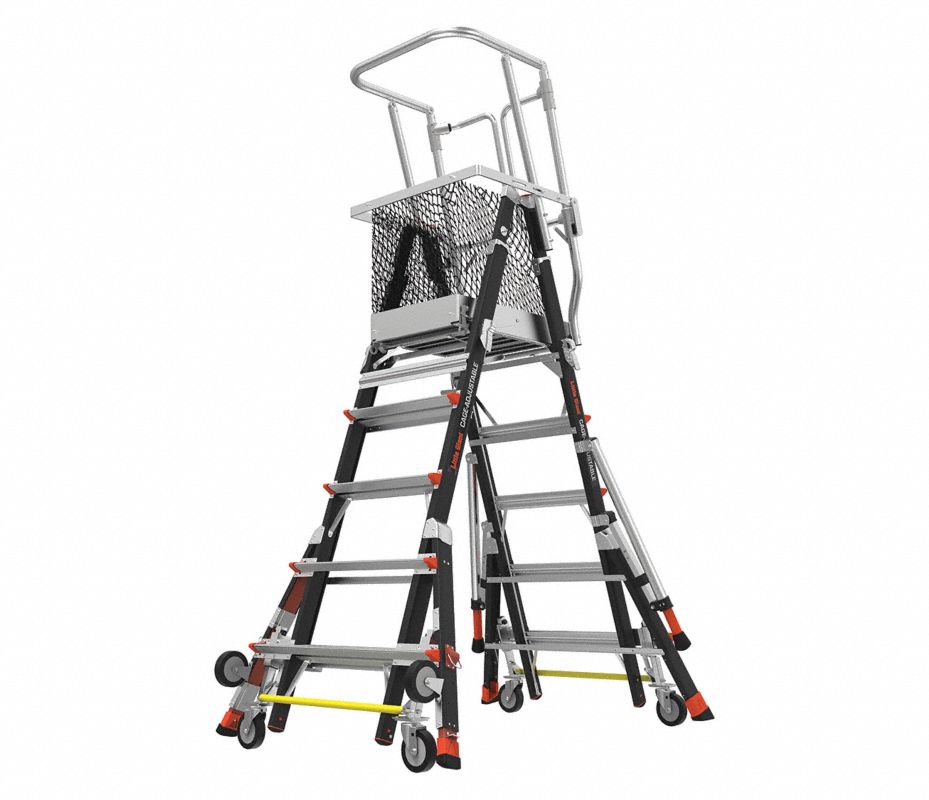 LITTLE GIANT Escalera Plataforma,9 pies,375 lb. - 49WJ52 | 18509-817 ...