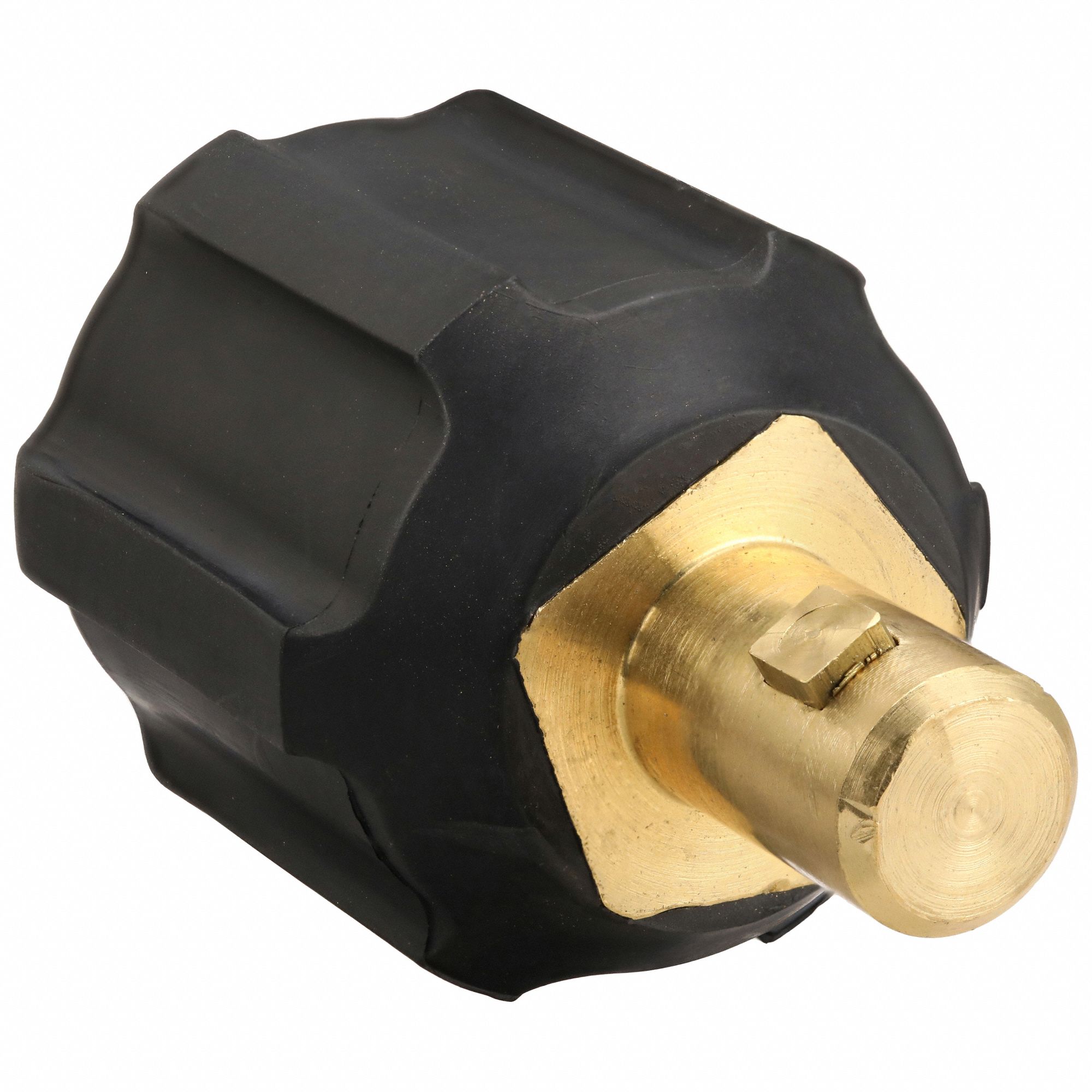 MILLER ELECTRIC, 2 AWG to 1/0 AWG, Male, Welding Terminal Adapter ...