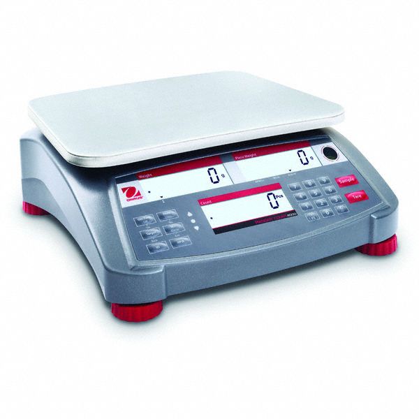 OHAUS COMPACT BENCH SCALE,LCD,STAINLESS STEEL - Material Handling Bench ...