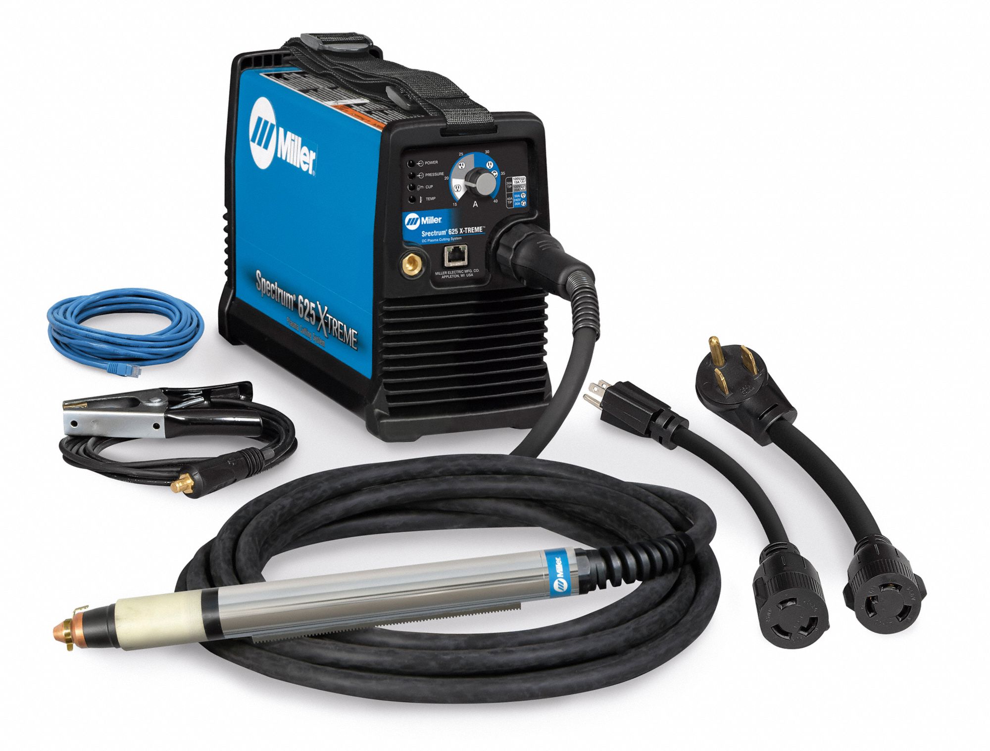 MILLER ELECTRIC Plasma Cutter, Spectrum 625 Series, Input Voltage: 120 ...