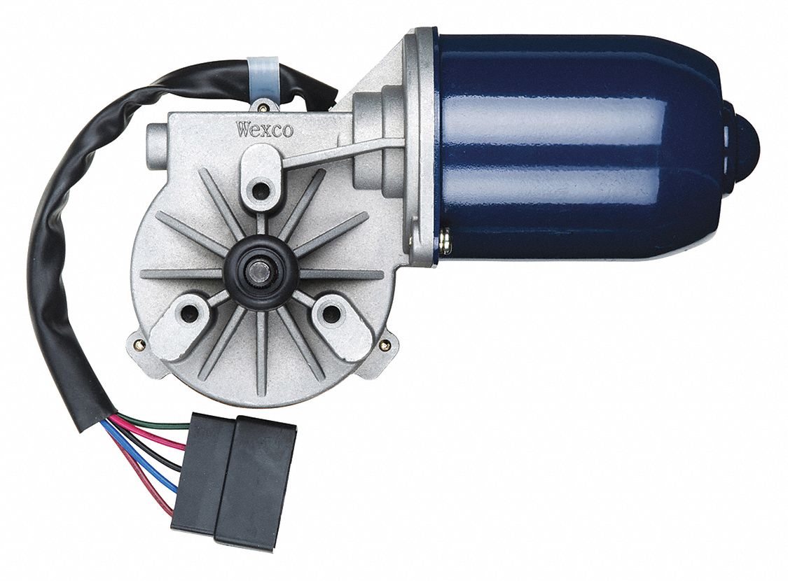 12 V Volt, 7 23/64 in, Wiper Motor - 49XF02|D101 - Grainger