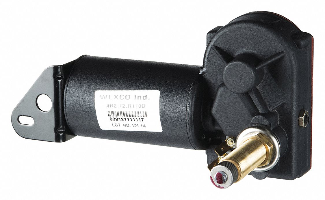 24 V Volt, 2 1/2 in, Wiper Motor - 49XF11|4R2.24.R110D - Grainger