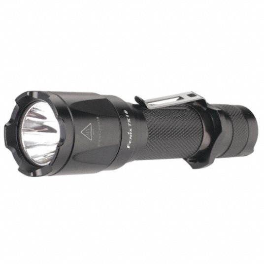 CR123 Battery Size, LED, Handheld Flashlight - 49XJ39|TK16 - Grainger