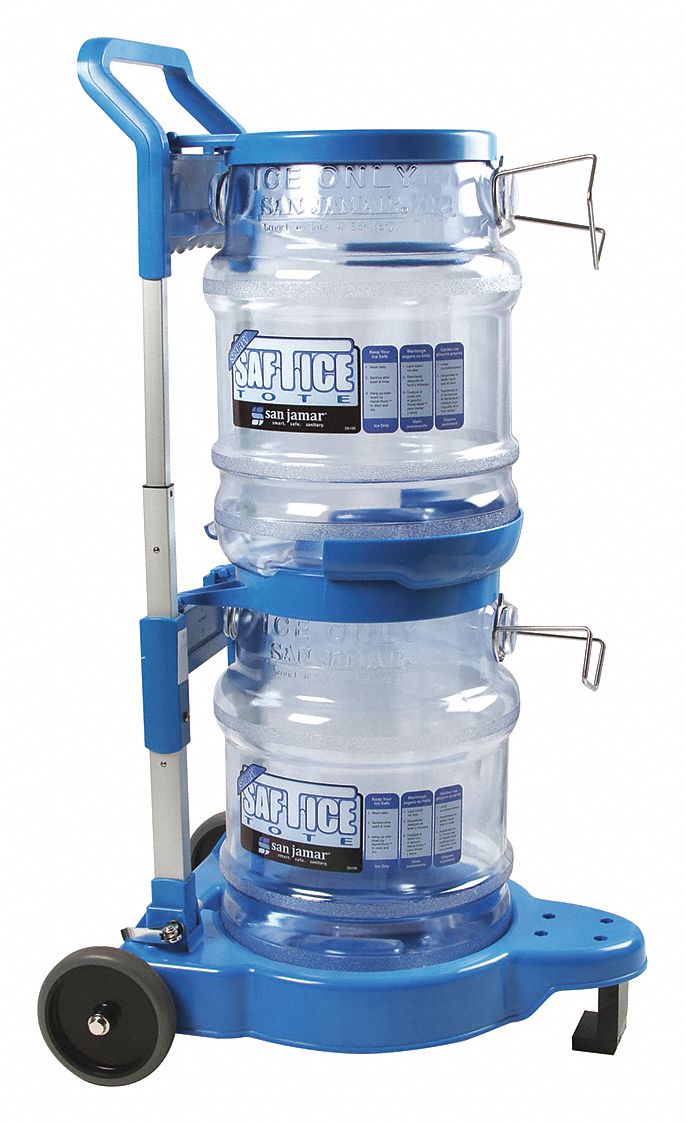 50 lb Capacity, Glide, Ice Tote Transport Cart - 49XK83|SICART61 - Grainger