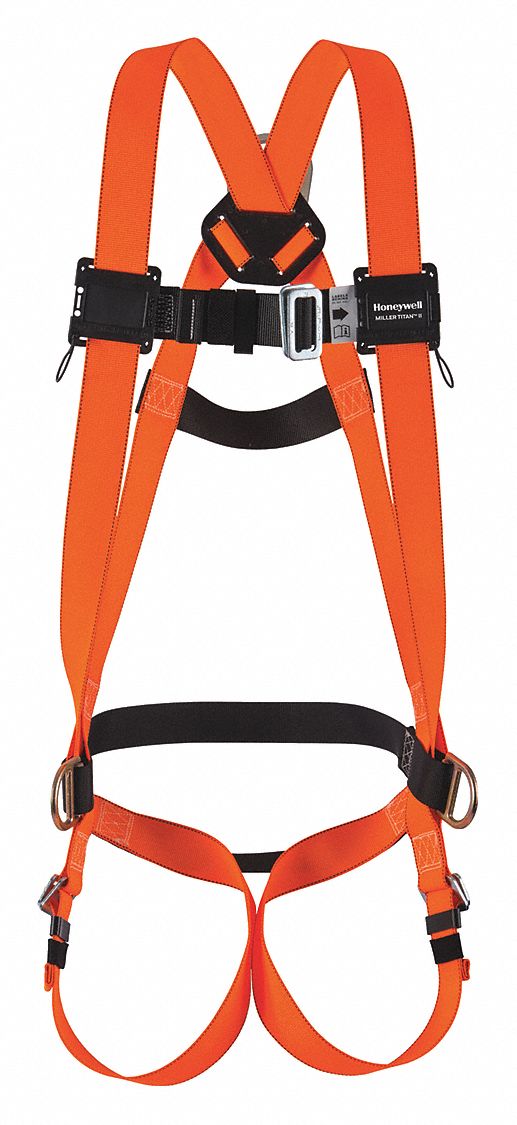 HONEYWELL MILLER, Positioning, Vest Harness, Full Body Harness - 49XM25 ...