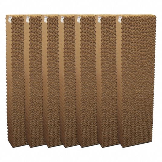 PORTACOOL, Kraft Paper, 61 in x 19 in x 13 in, Evaporative Cooler Media ...