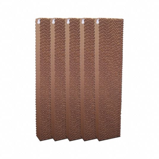 PORTACOOL, Kraft Paper, 48 in x 12 in x 6 in, Evaporative Cooler Media ...