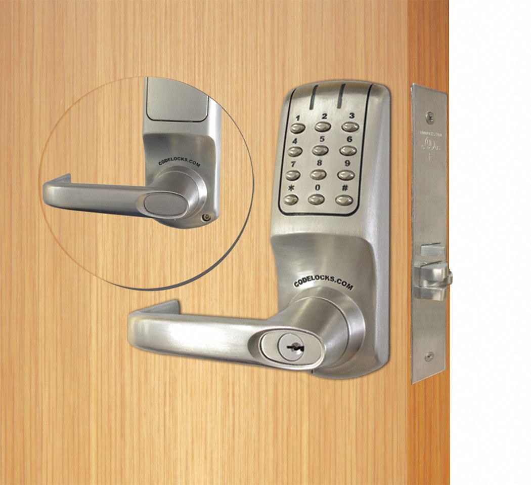 CODELOCKS, Keypad, ADA Compliant, Electronic Keyless Lock - 49XP53 ...