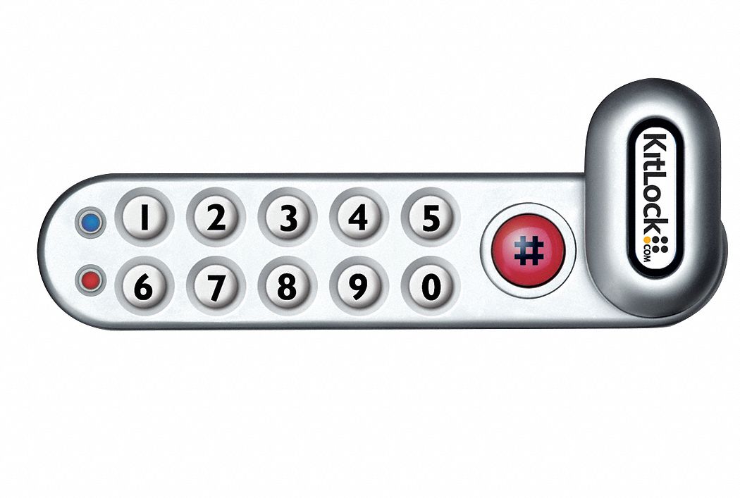 CODELOCKS, Left-Hand, Keypad, Electronic Keyless Lock - 49XP70 ...