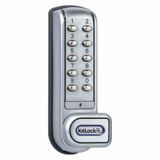 CODELOCKS, Non-Handed, Keypad, Electronic Keyless Lock - 49XP80 ...