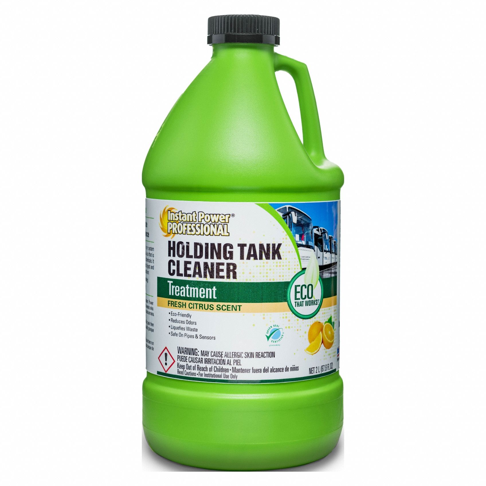INSTANT POWER PROFESSIONAL, Jug, 2 L, Holding Tank Cleaner/Treatment ...