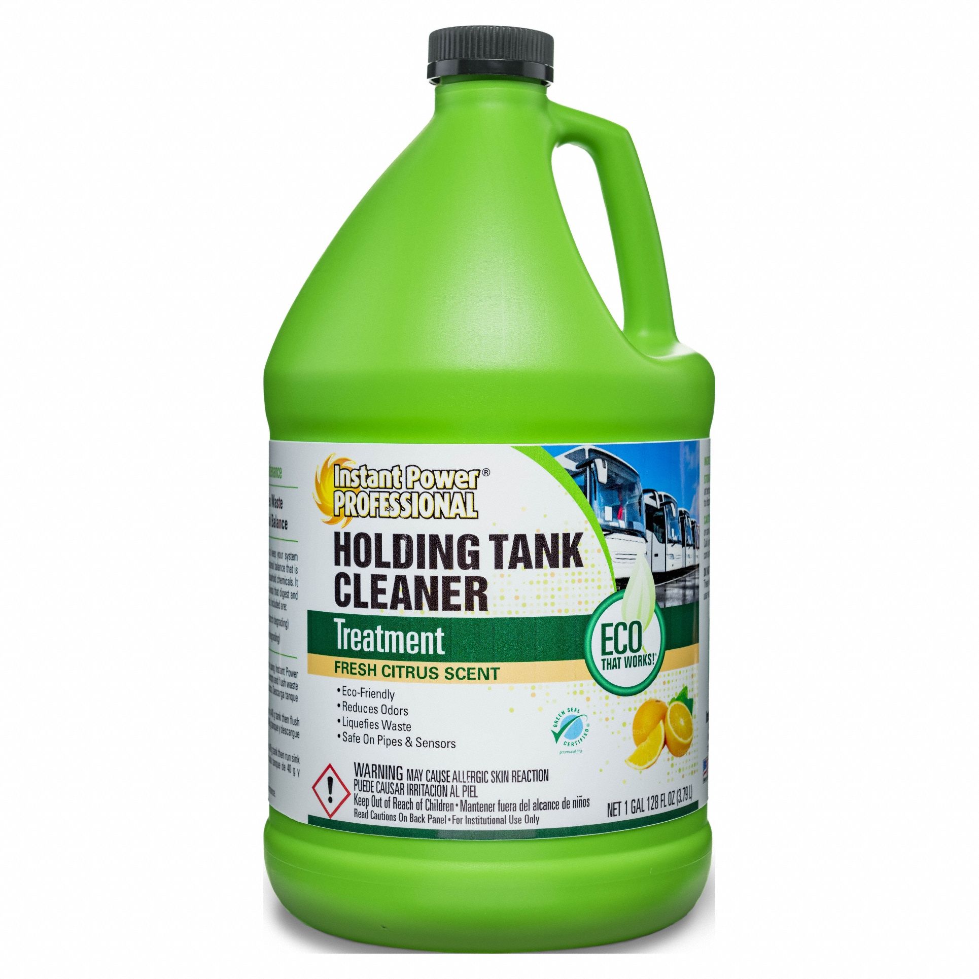 INSTANT POWER PROFESSIONAL, Jug, 1 gal, Holding Tank Cleaner/Treatment ...