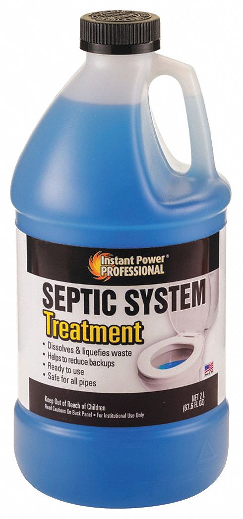 INSTANT POWER PROFESSIONAL Septic System Treatment: Jug, 2 L, Liquid ...
