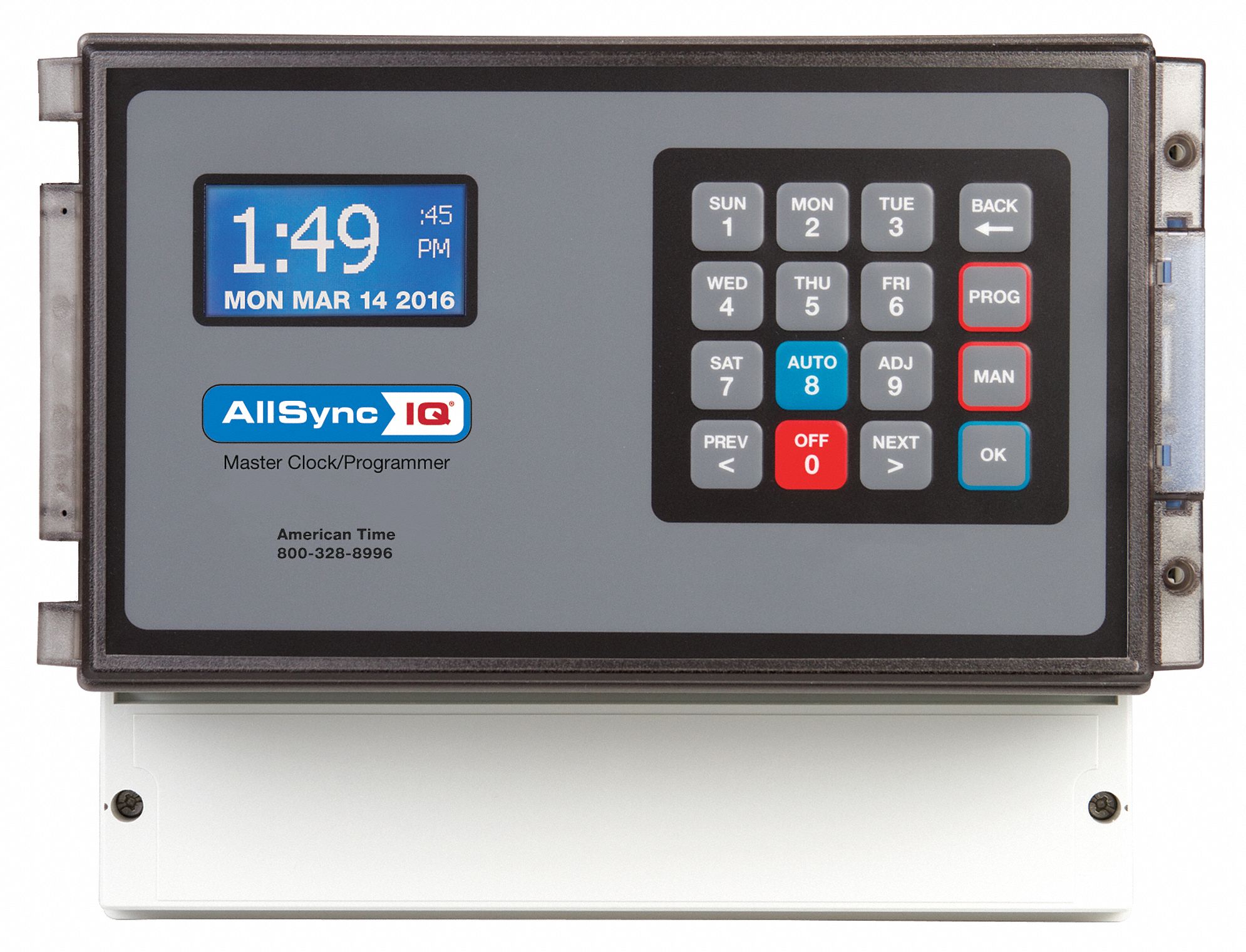 LCD, 4 Digits, Digital Clock - 49XY25|ASQMSTR-00X2E - Grainger