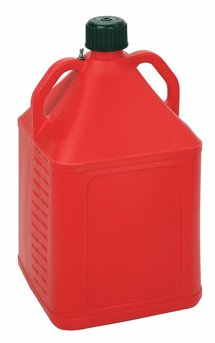 ACTION PUMP, Gasoline, 15 gal Capacity, Gas Jug - 49XY78|GAS15R - Grainger