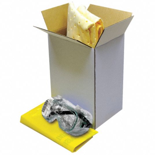 SPILFYTER, 4 gal Container Capacity, Box, Spill Kit - 49Y403|205071 ...