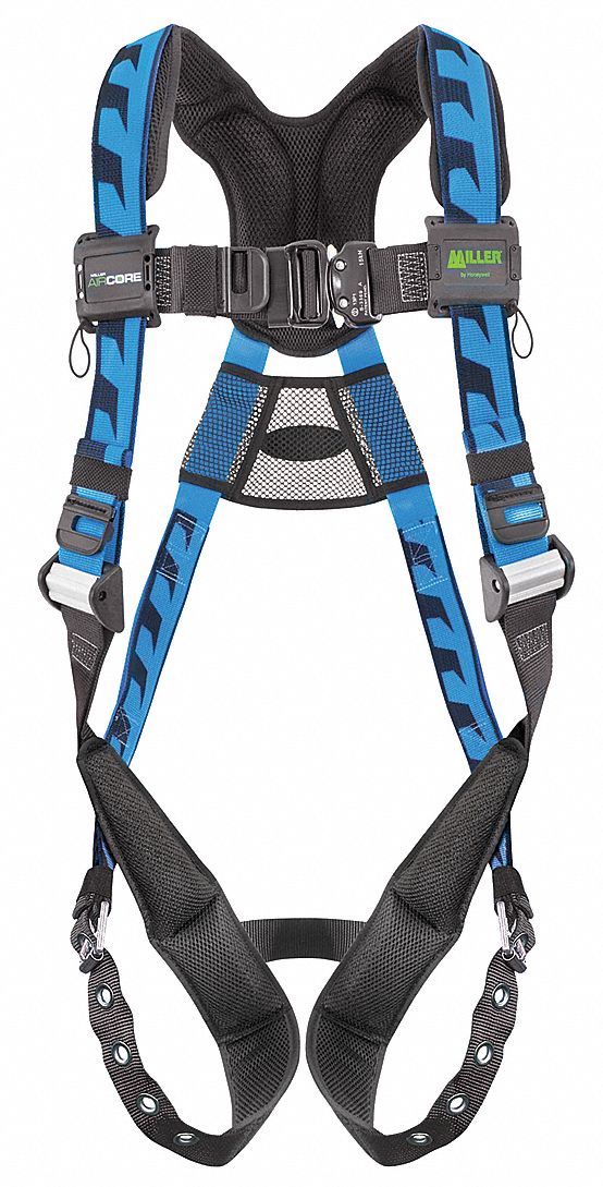 HONEYWELL MILLER, Vest Harness, Quick-Connect / Tongue, Full Body ...