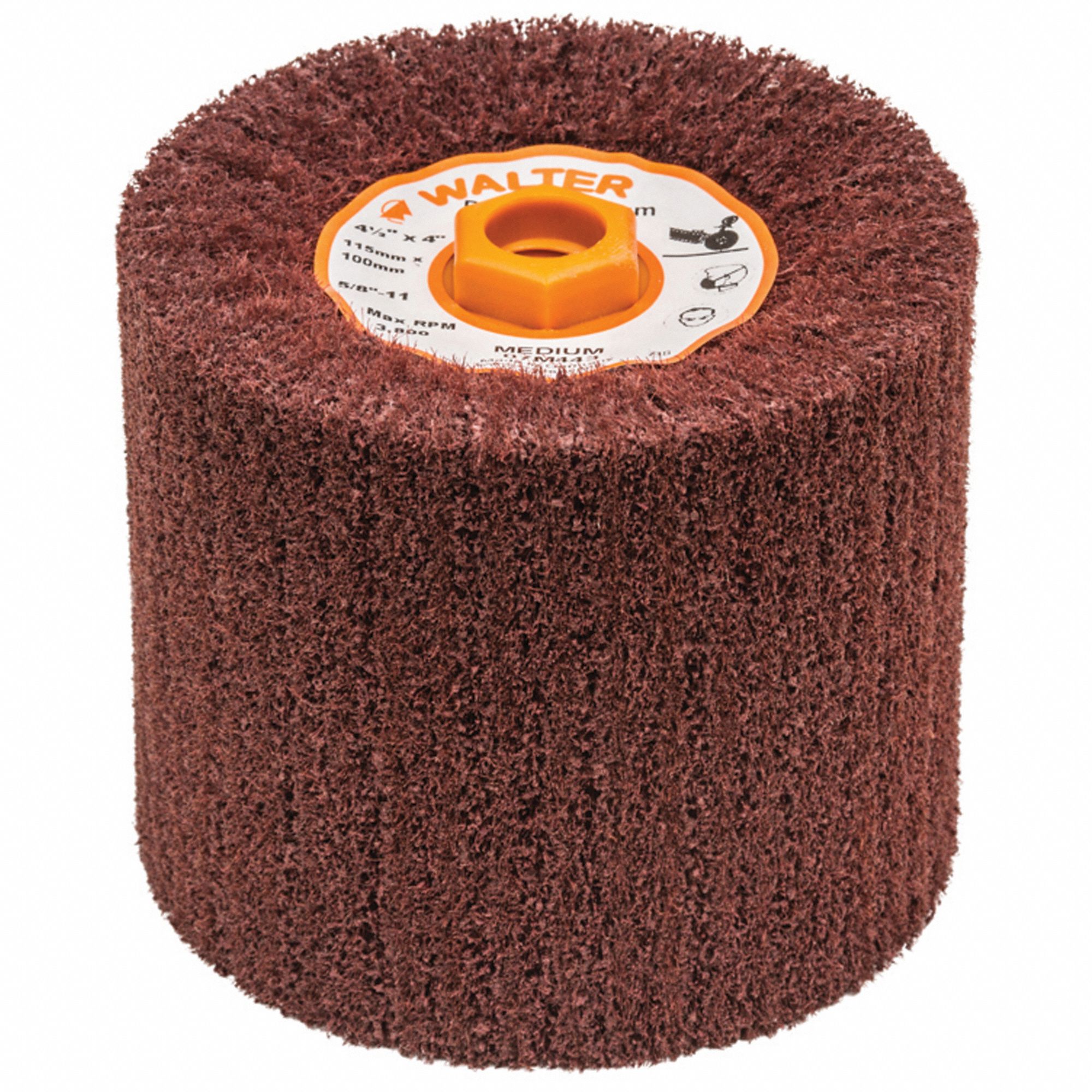 WALTER SURFACE TECHNOLOGIES, 4 1/2 in Dia, Aluminum Oxide, Unmounted ...