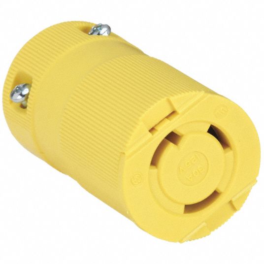 L5-30R, 30 A, Locking Connector - 49YK30|HBL2613VY - Grainger