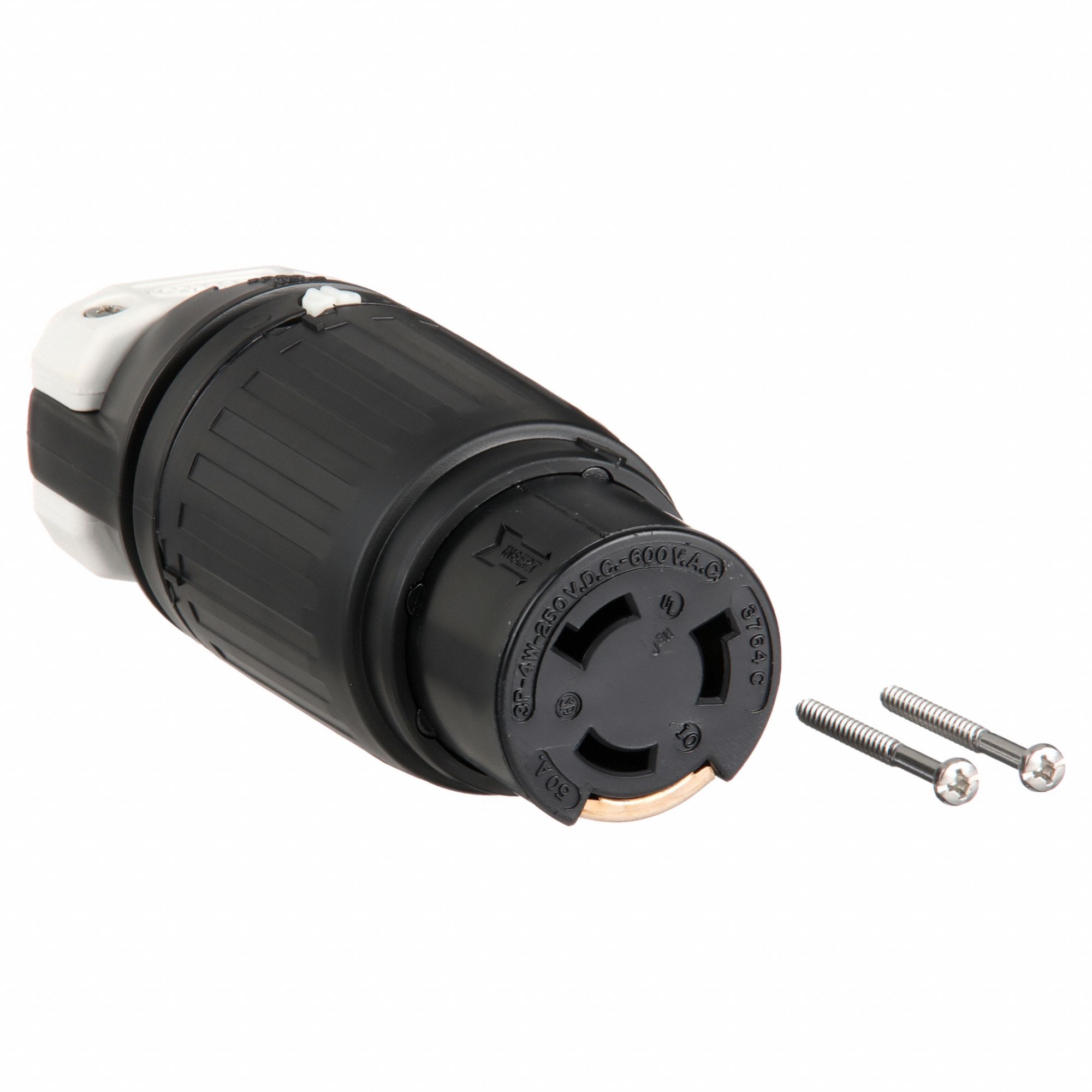 Non-NEMA, 50 A, Locking Connector - 49YW88|3764 - Grainger