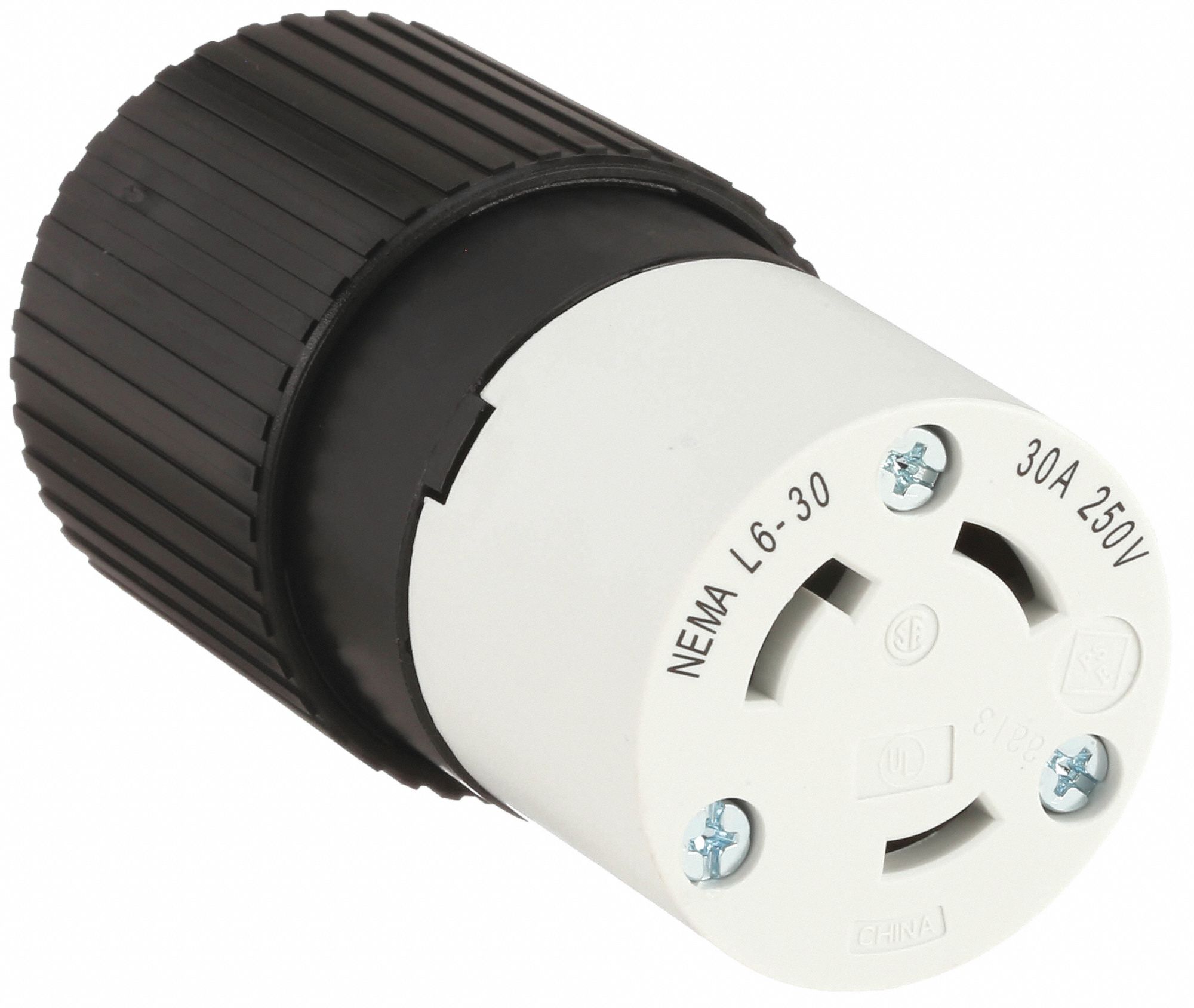 L6-30R, 30 A, Locking Connector - 49YW98|70630NC - Grainger