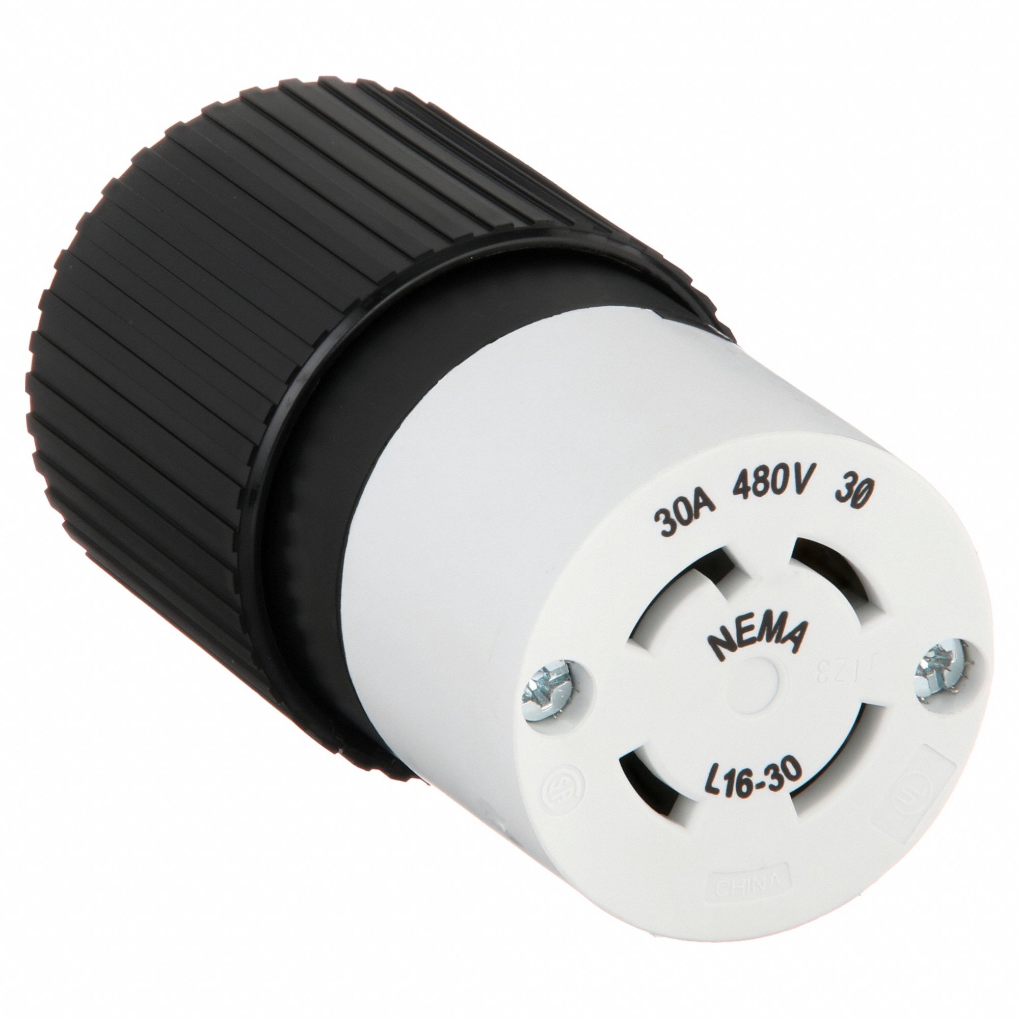 L16-30R, 30 A, Locking Connector - 49YX07|71630NC - Grainger