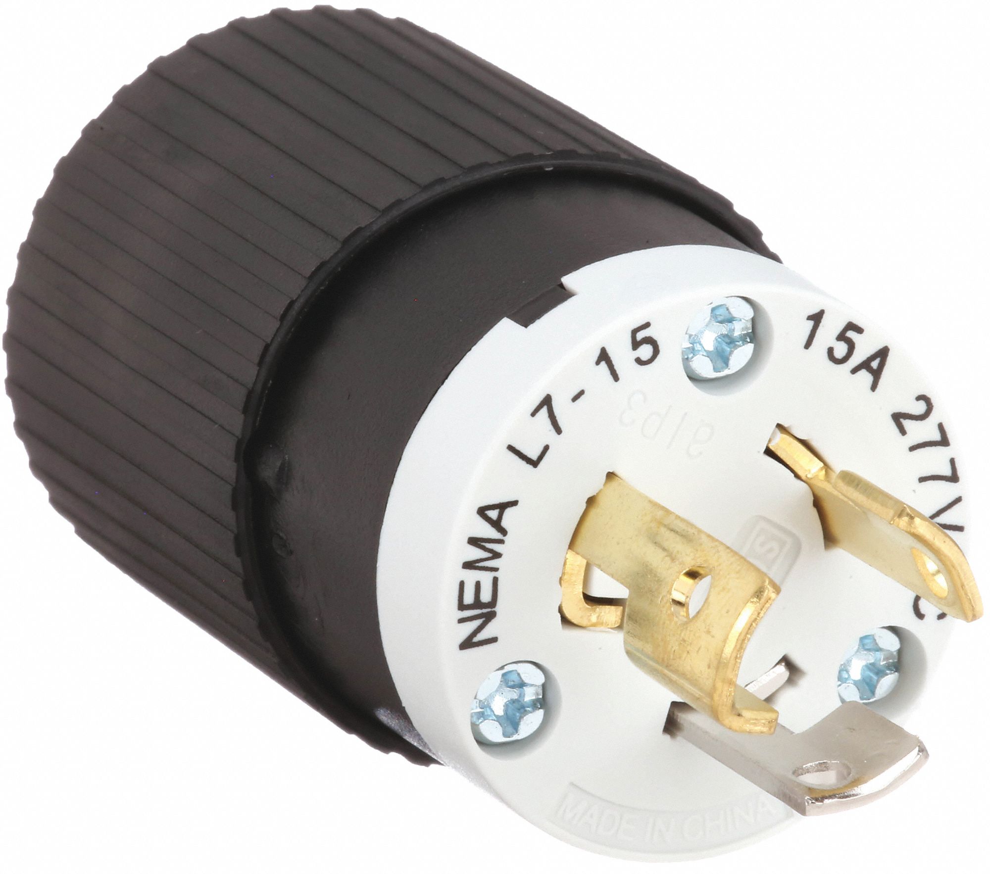L7-15P, 277V AC, Locking Plug - 49YX19|4770NP - Grainger