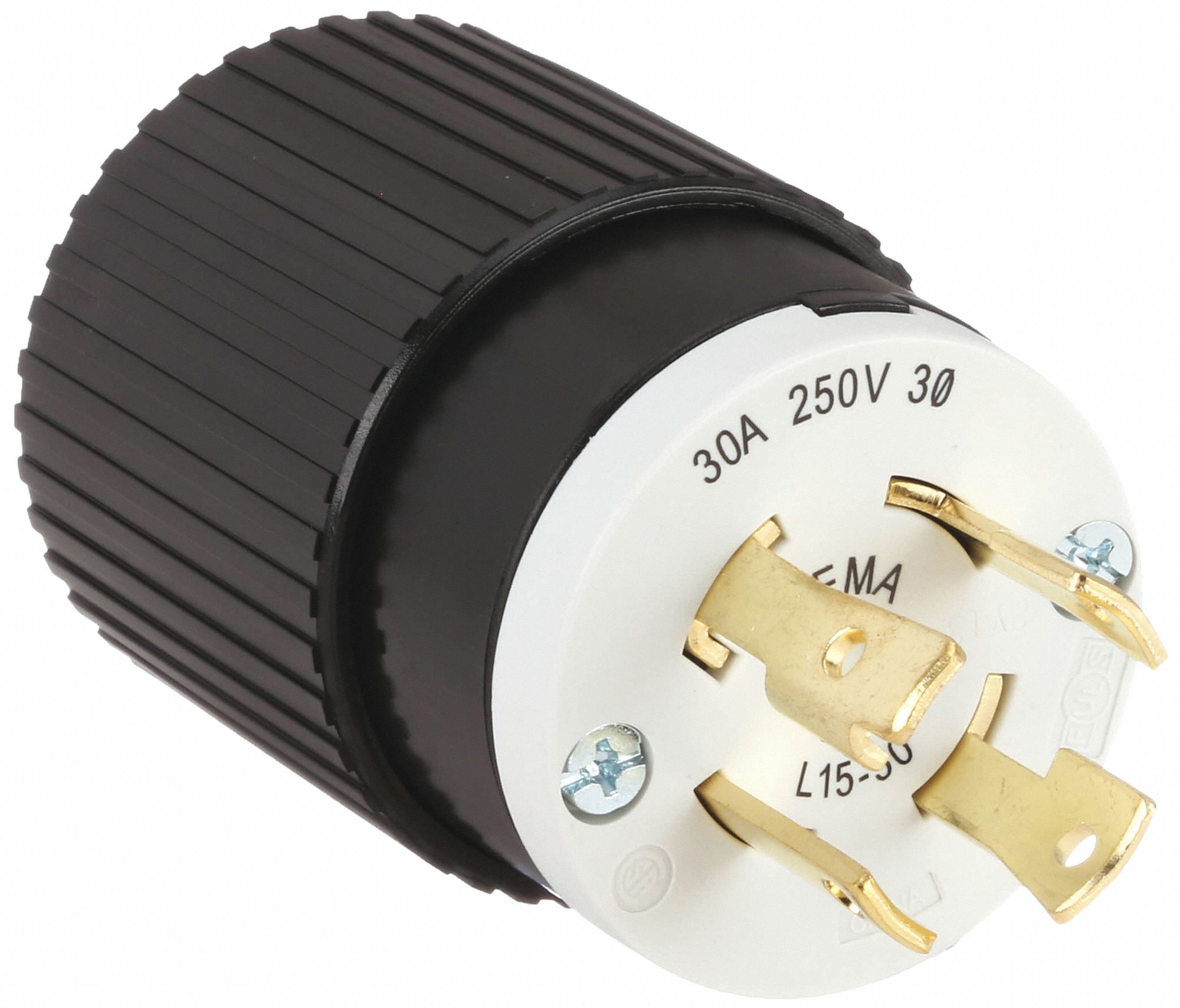 L15-30P, 250V AC, Locking Plug - 49YX33|71530NP - Grainger