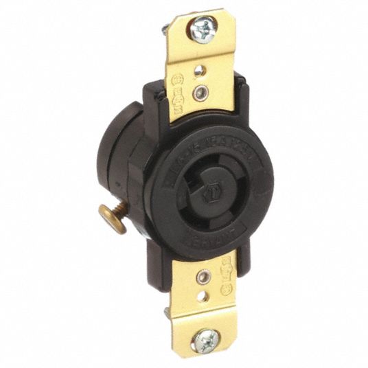 L5-15R, 15 A, Locking Receptacle - 49YX46|4710 - Grainger