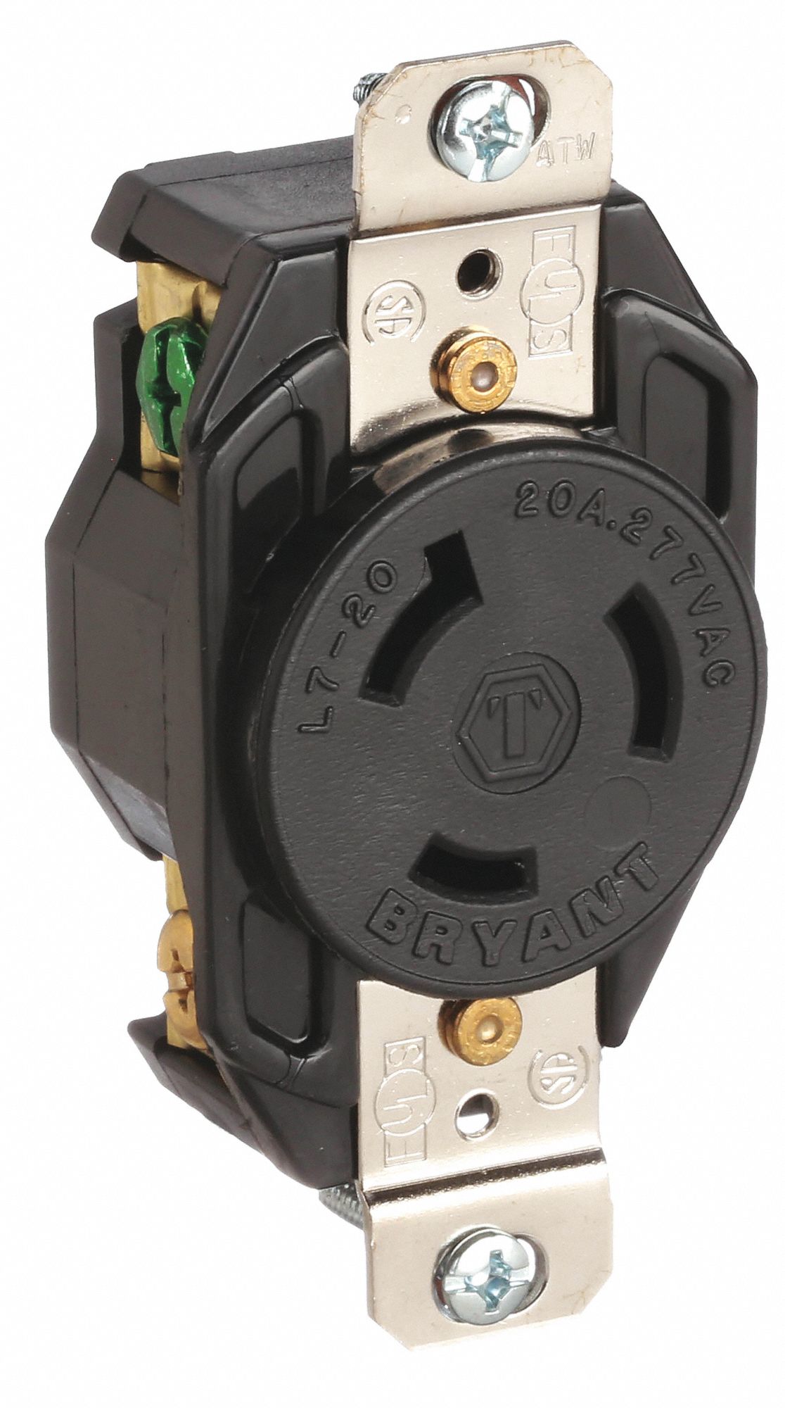 L7-20R, 20 A, Locking Receptacle - 49YX56|70720FR - Grainger
