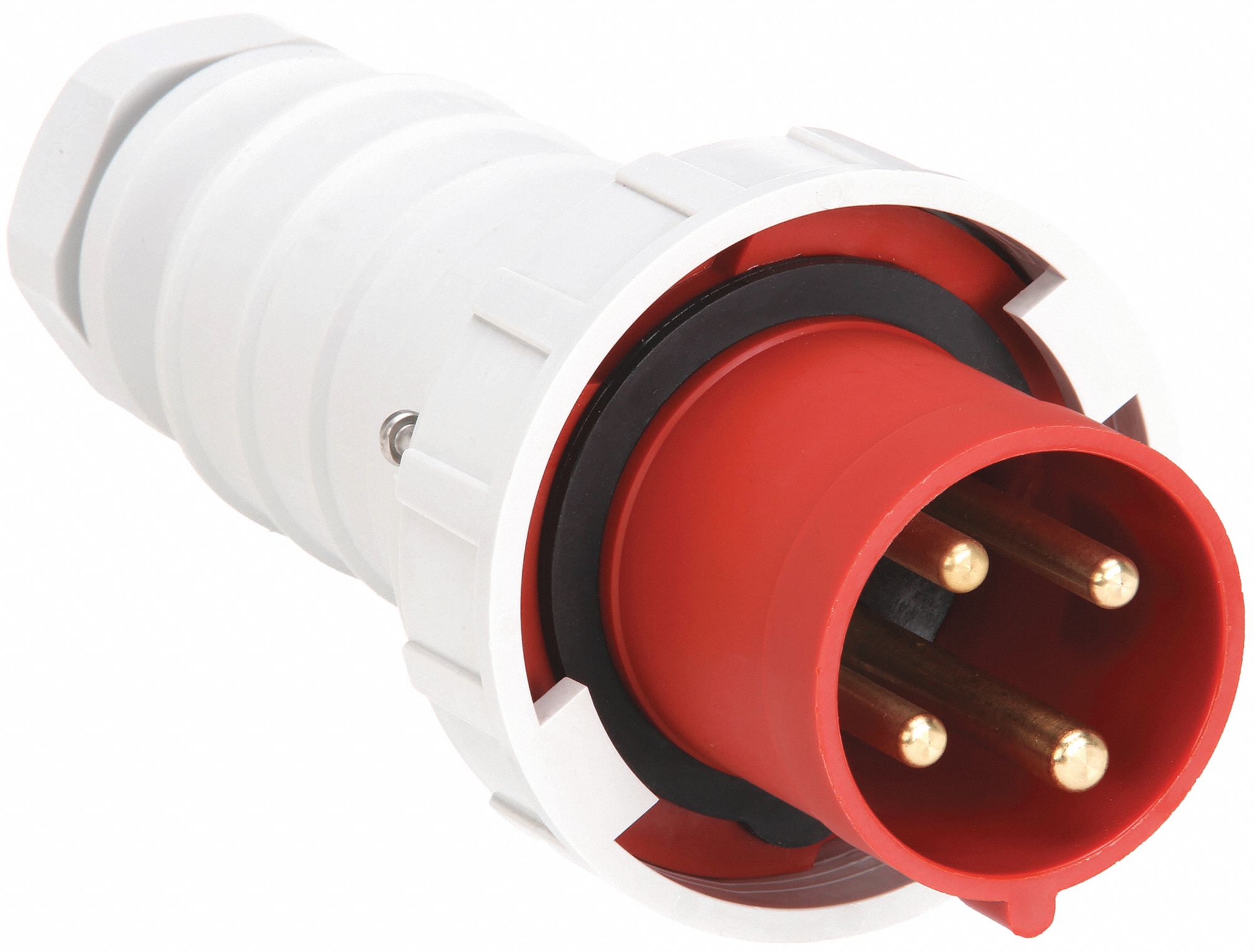 60 A, 480V AC, Pin and Sleeve Plug - 49YX96|BRY460P7W - Grainger