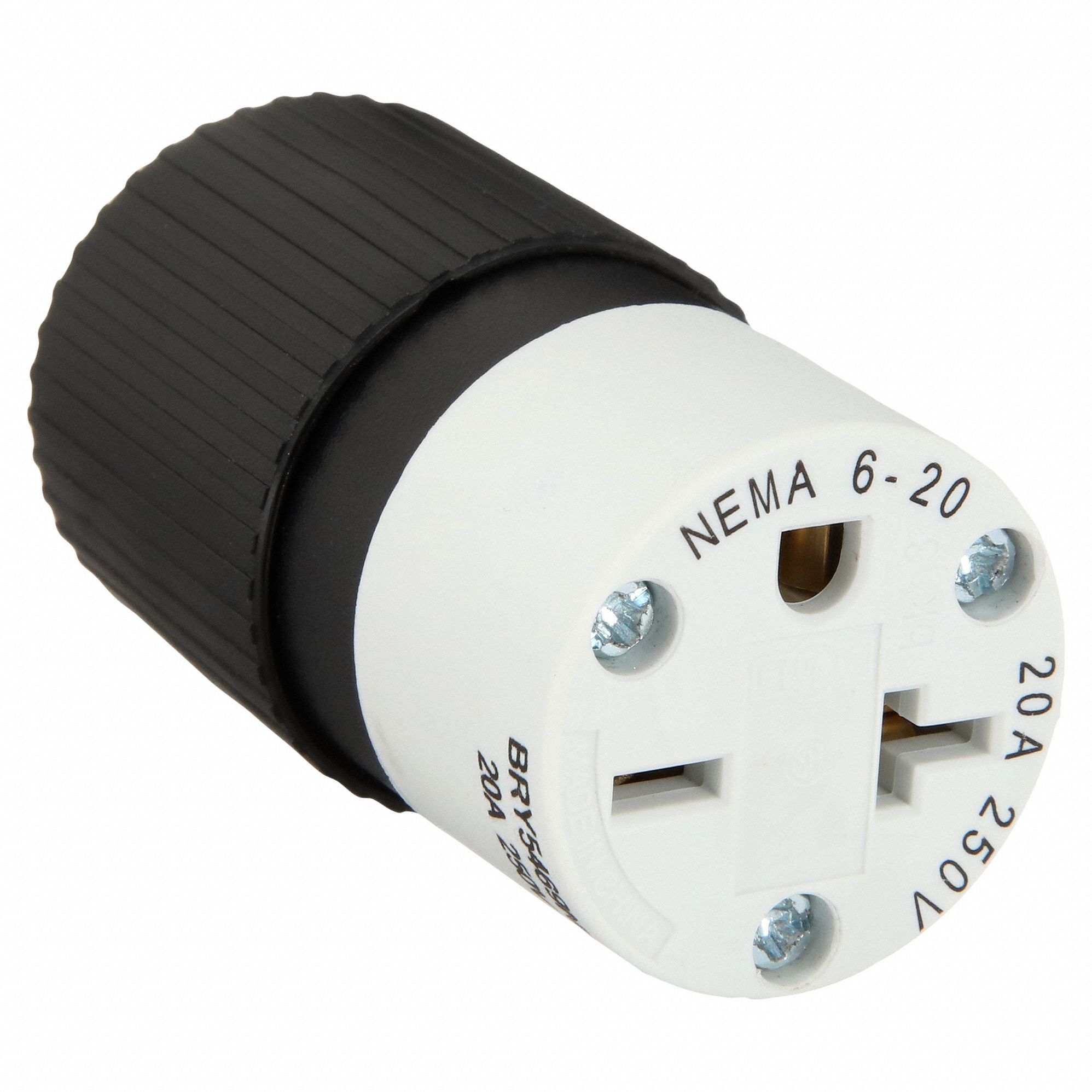 6-20R, 20 A, Straight Blade Connector - 49YY26|BRY5469NC - Grainger