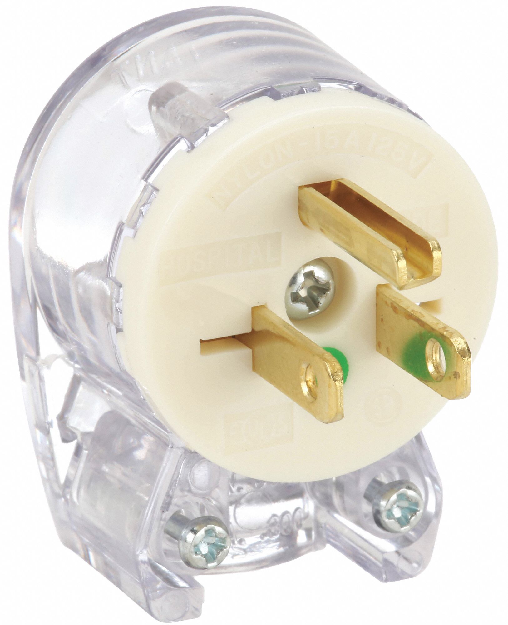 5-15P, 15 A, Angle Straight Blade Plug - 49YY34|8295T - Grainger