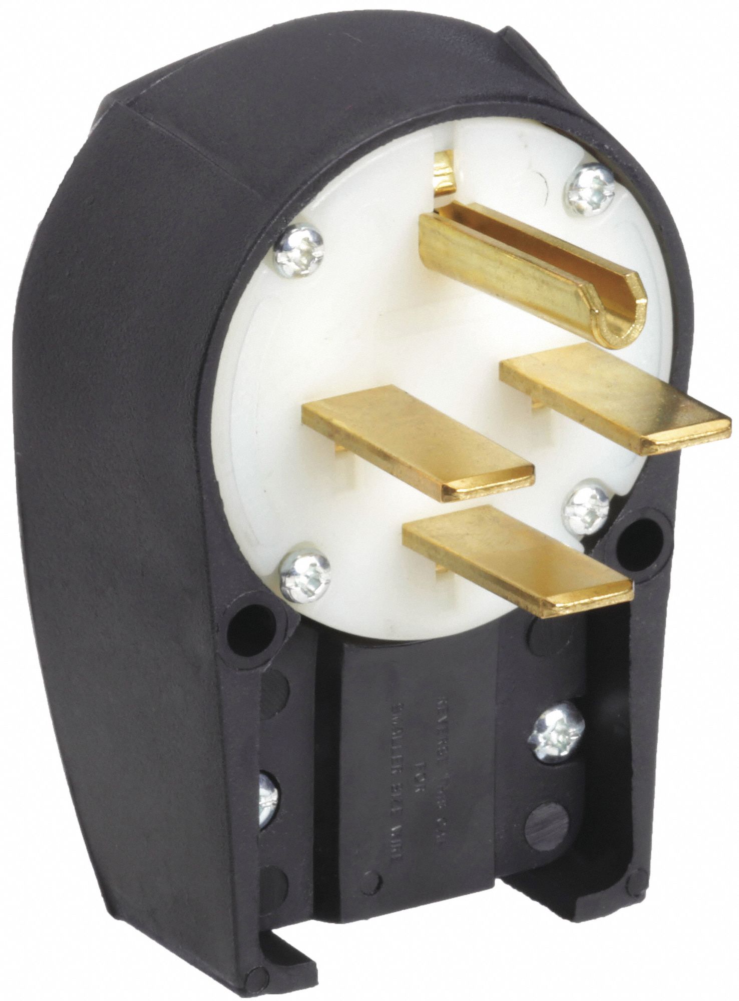 15-30P, 30 A, Angle Straight Blade Plug - 49YY37|8432ANPB - Grainger