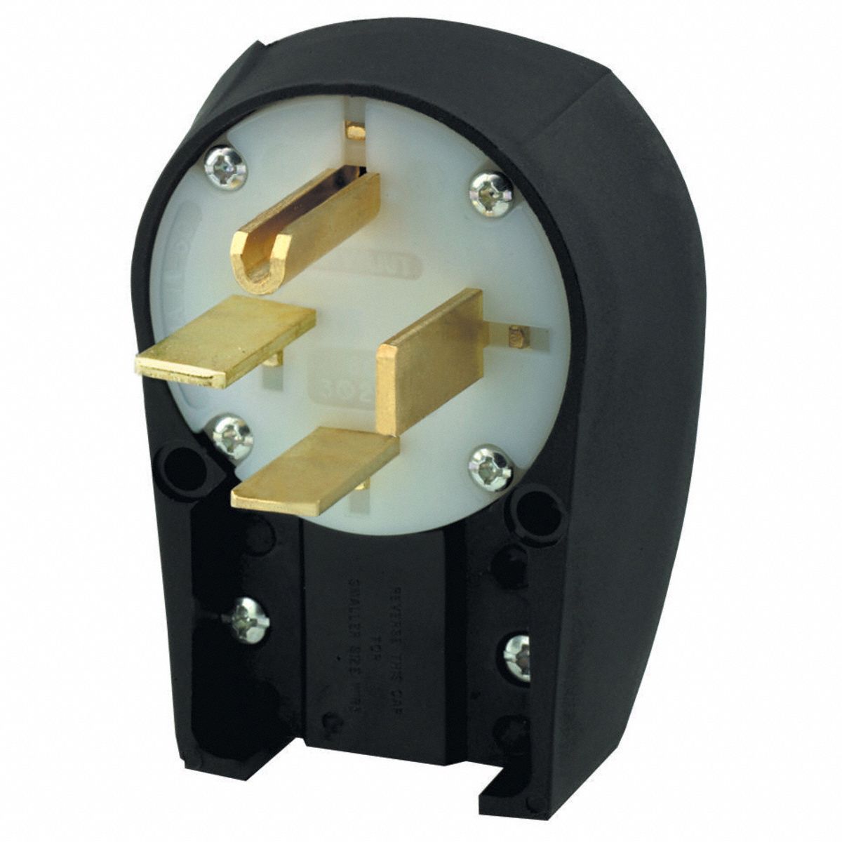 BRYANT Angle Straight Blade Plug: Industrial, 60 A, NEMA 14-60P, 125 ...