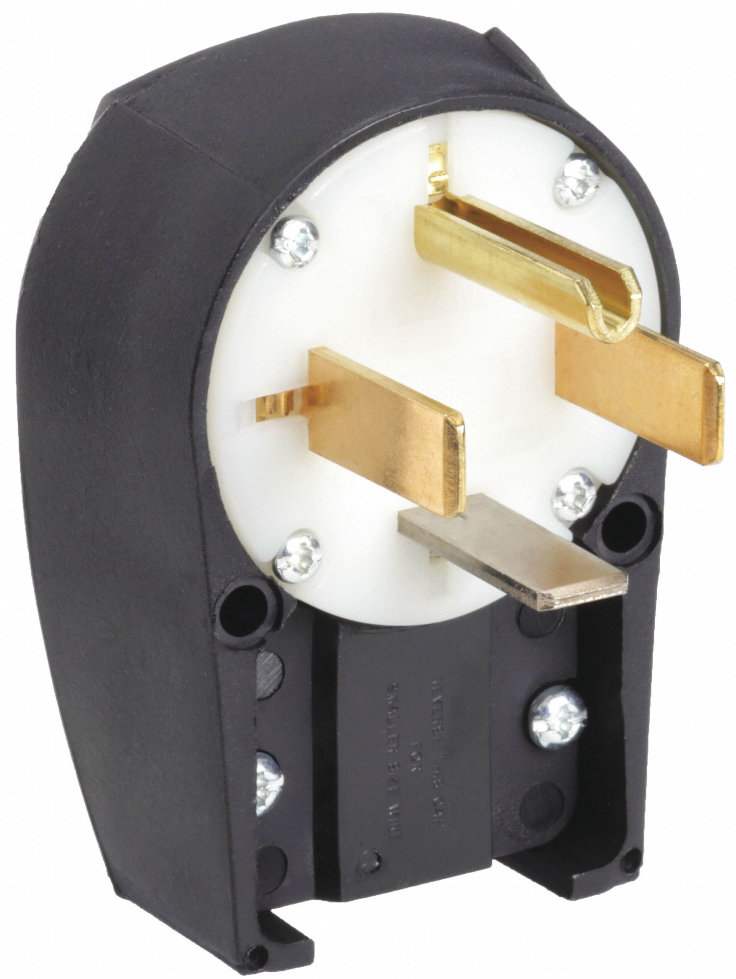 14-60P, 60 A, Angle Straight Blade Plug - 49YY43|9462ANPB - Grainger