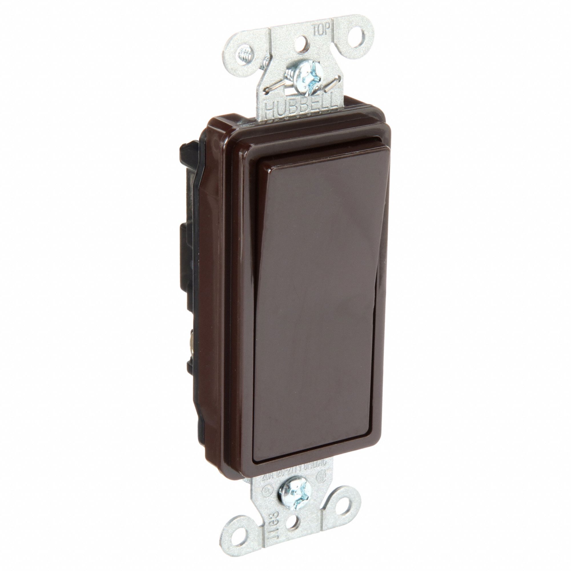 Rocker Switch, Single Pole, Wall Switch - 49YZ47|9901 - Grainger