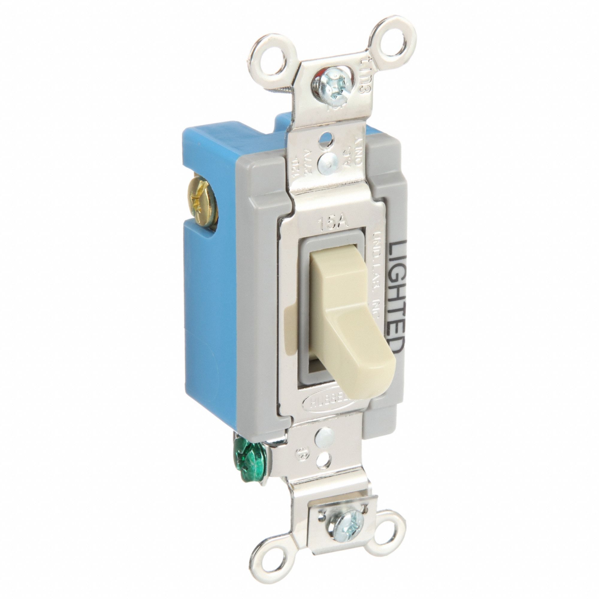 Toggle Switch, 3-Way, Illuminated Wall Switch - 49YZ55|4803GLI - Grainger