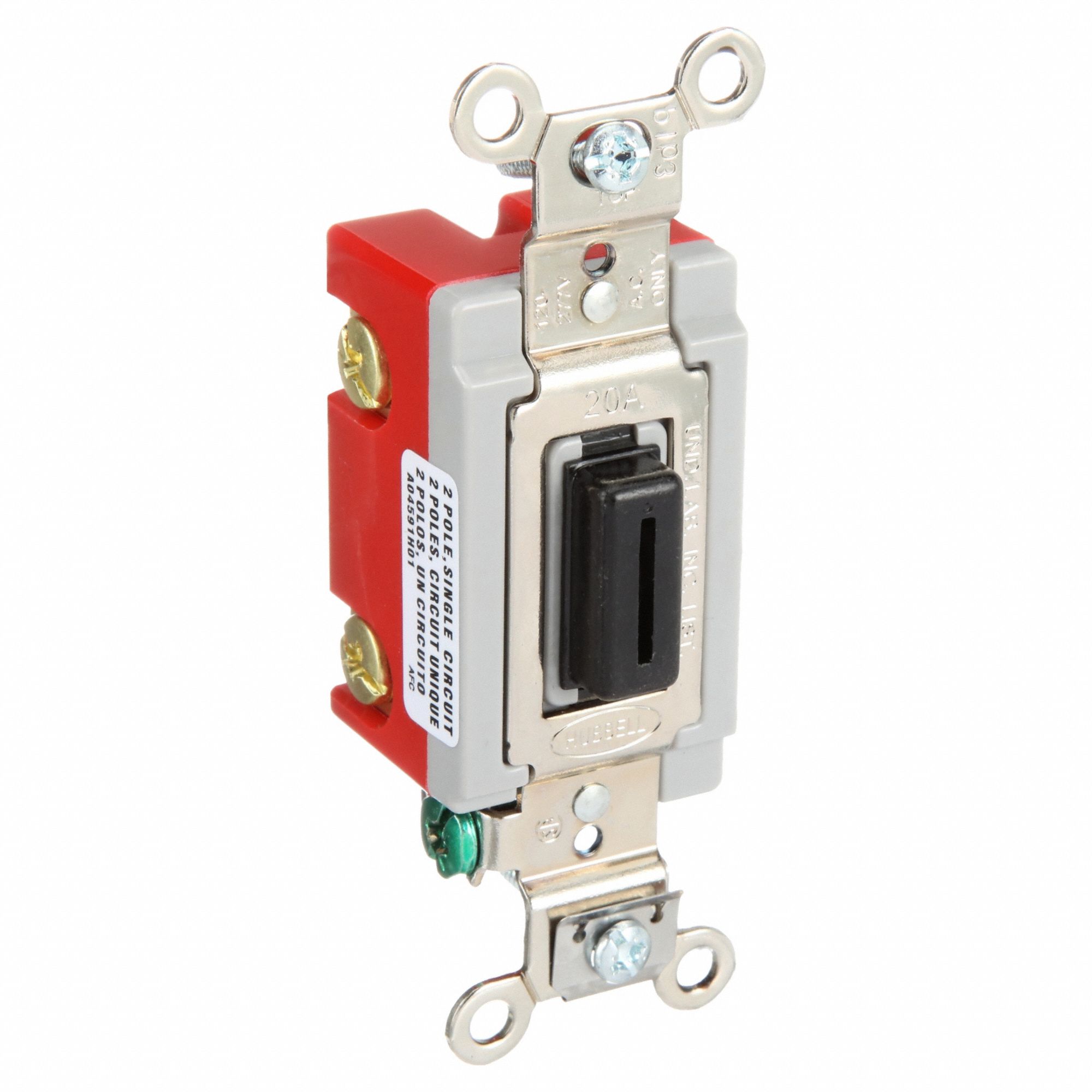Locking Switch, Double Pole, Wall Switch - 49YZ64|4902L - Grainger