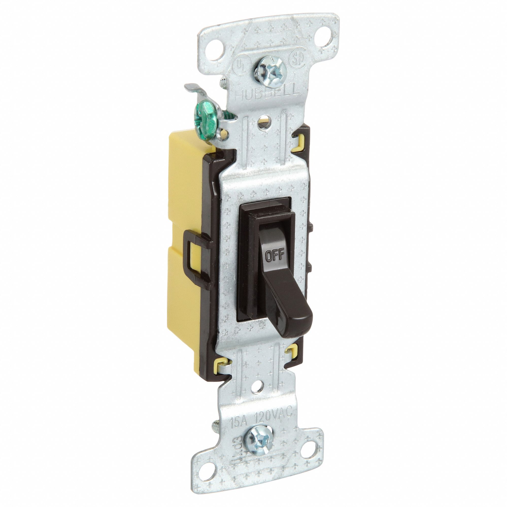 Toggle Switch, Single Pole, Wall Switch - 49YZ74|RS115 - Grainger