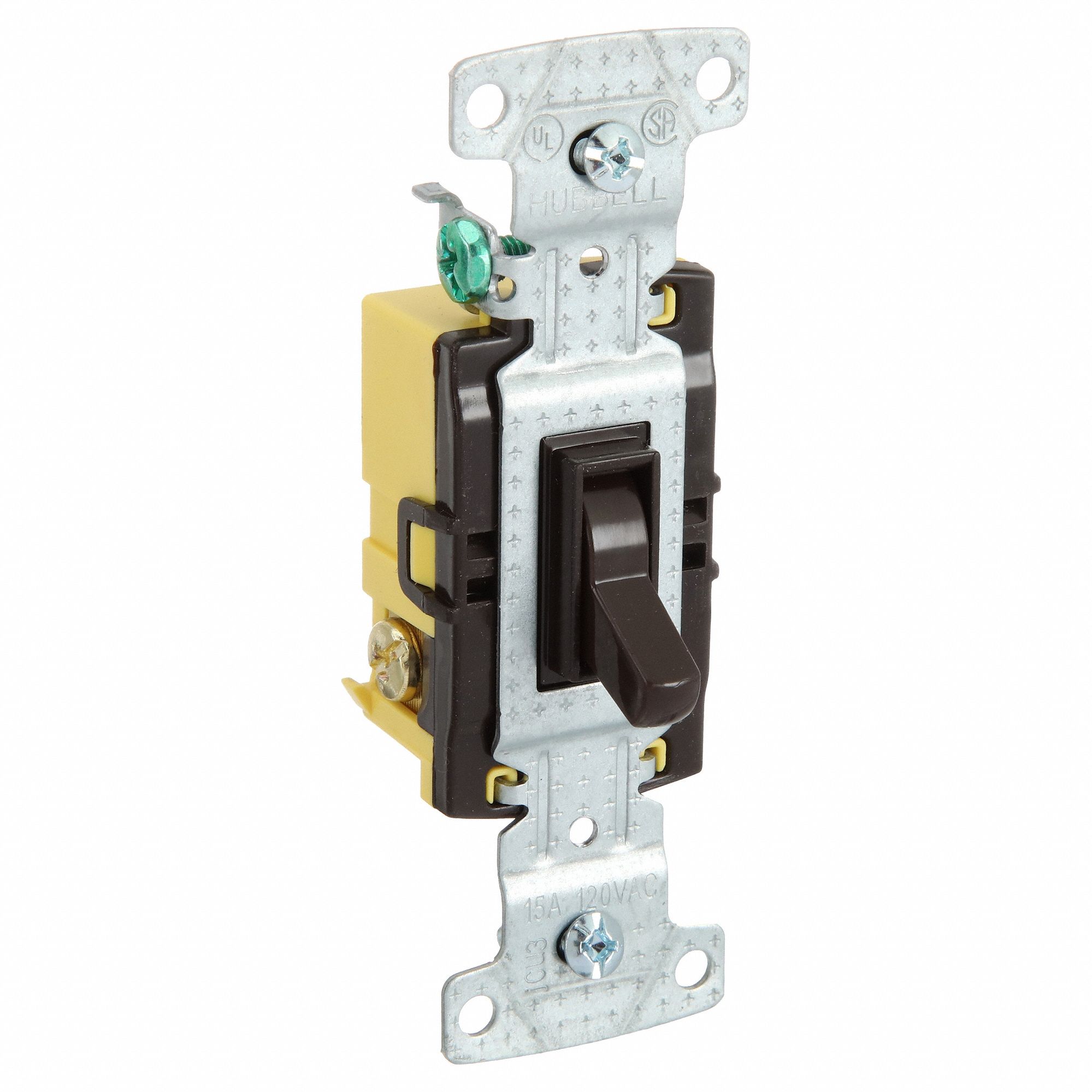 Toggle Switch, 3-Way, Wall Switch - 49YZ75|RS315 - Grainger